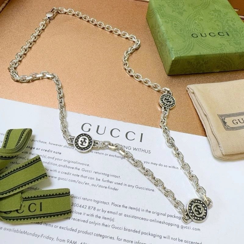 Accurate model Gucci Necklaces