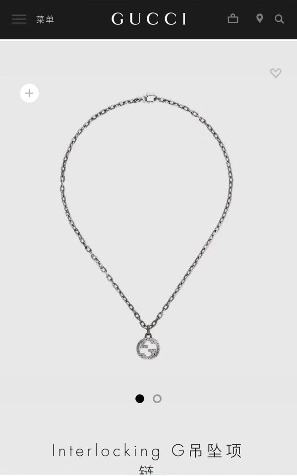 Precise copy Gucci Necklaces
