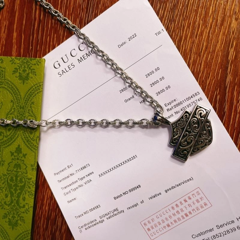 1:1 copy Gucci Necklaces