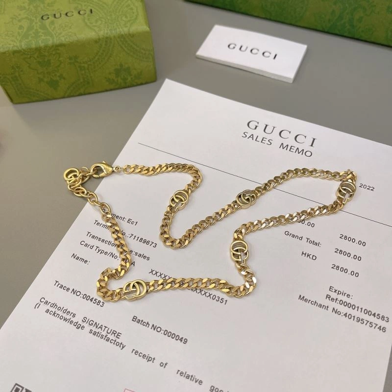 Precise copy Gucci Necklaces