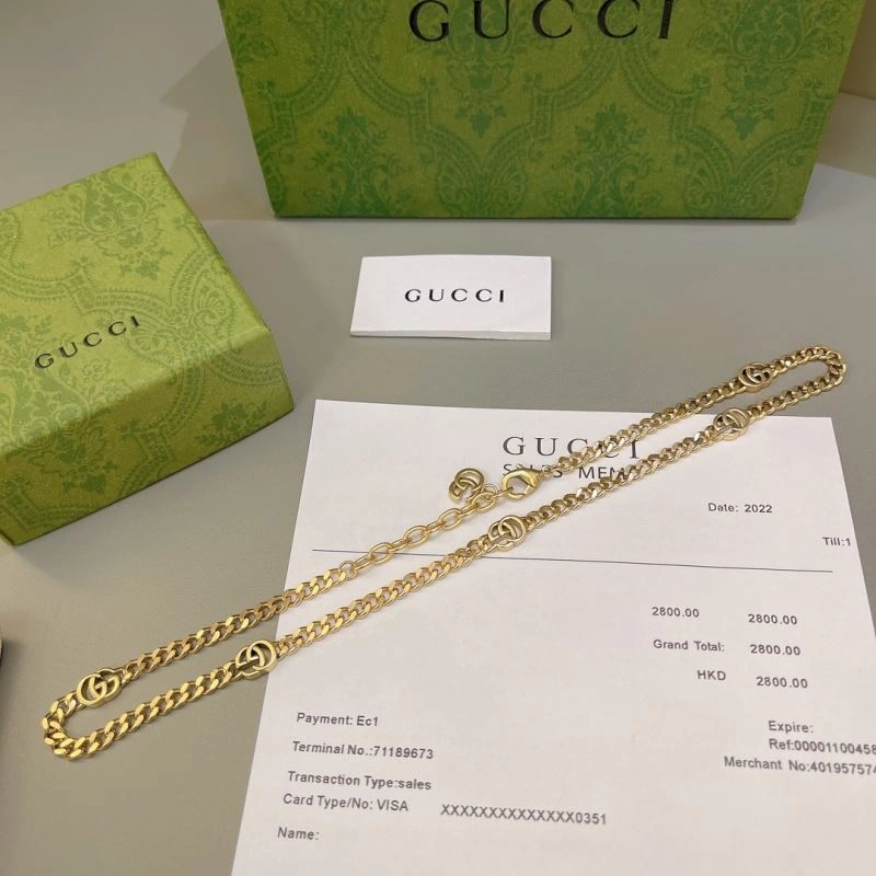 Precise copy Gucci Necklaces