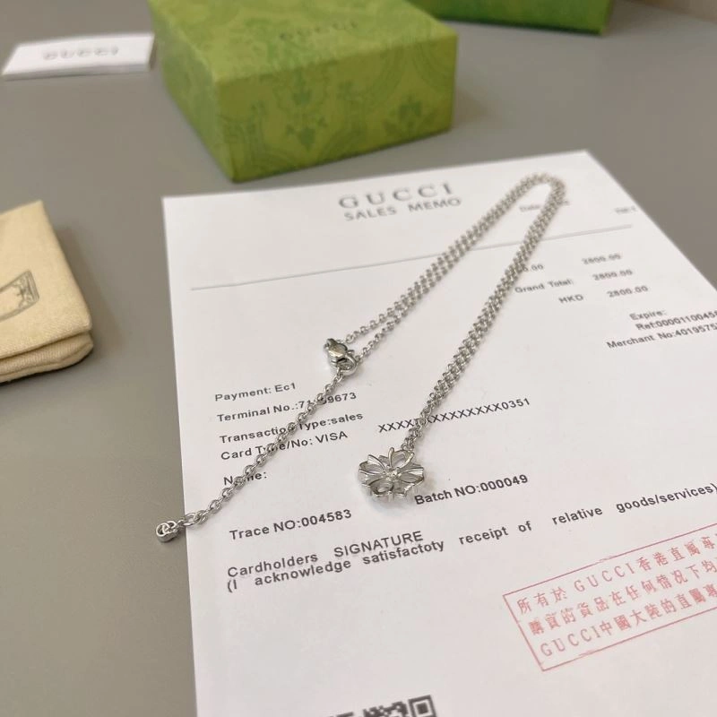 Accurate model Gucci Necklaces