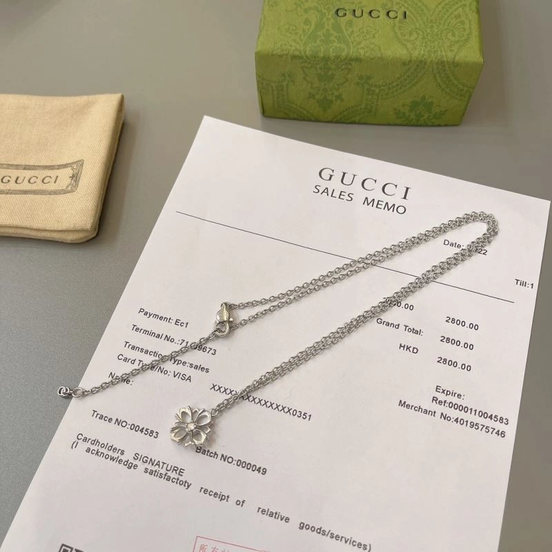 Accurate model Gucci Necklaces