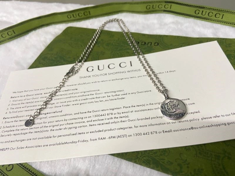 Perfect replica Gucci Necklaces