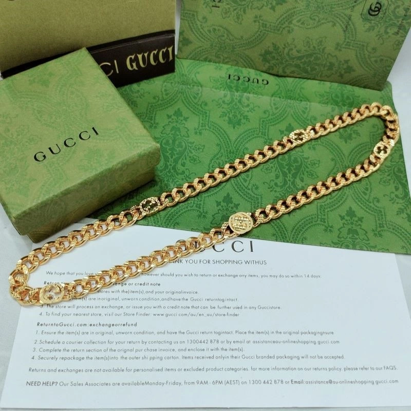 Accurate model Gucci Necklaces