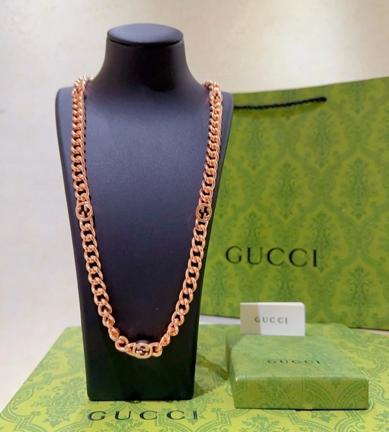 Brand-authenticated Gucci Necklaces