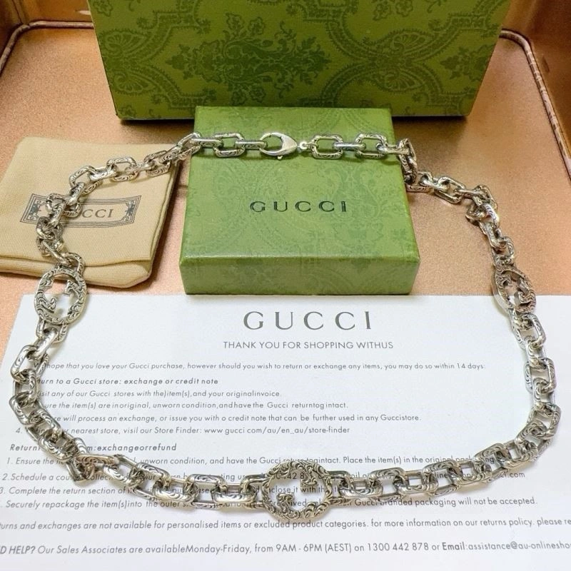 Brand-authenticated Gucci Necklaces