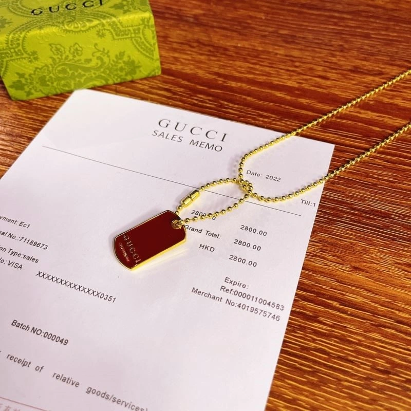 Legit Gucci Necklaces