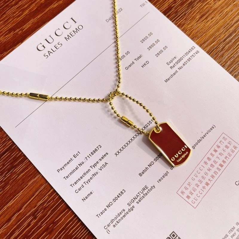 Legit Gucci Necklaces