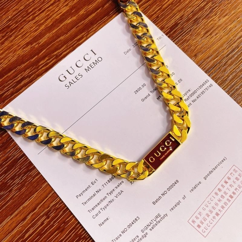 Accurate model Gucci Necklaces