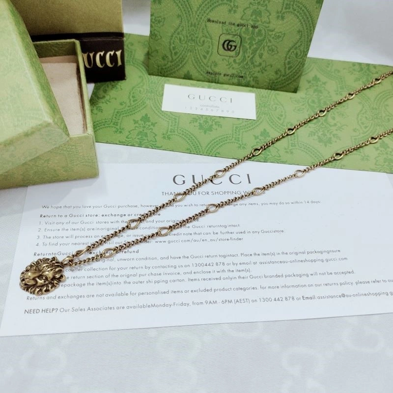 Accurate model Gucci Necklaces