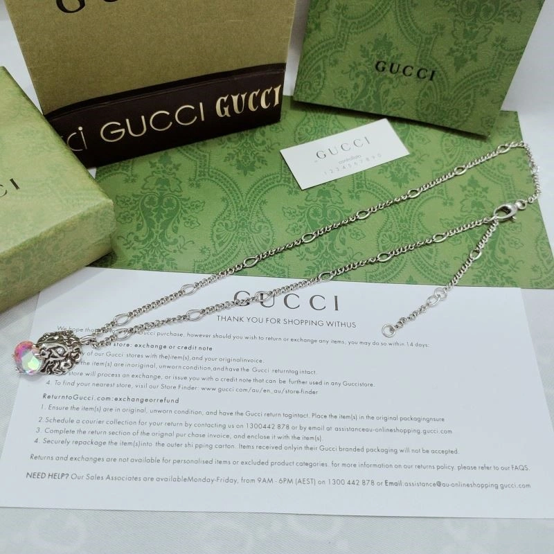 Accurate model Gucci Necklaces