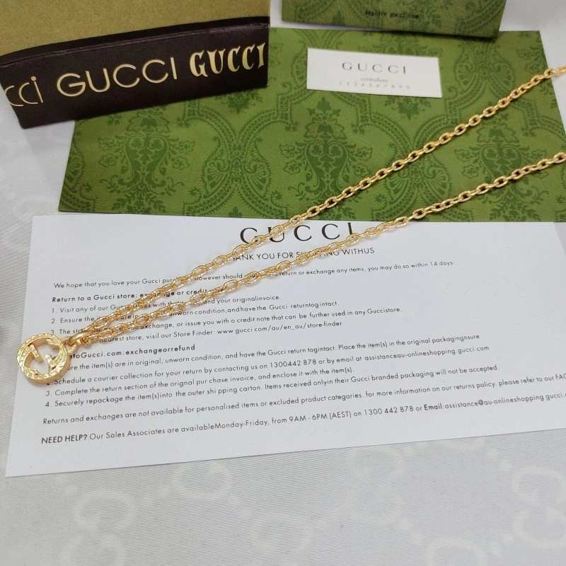 Indistinguishable Gucci Necklaces