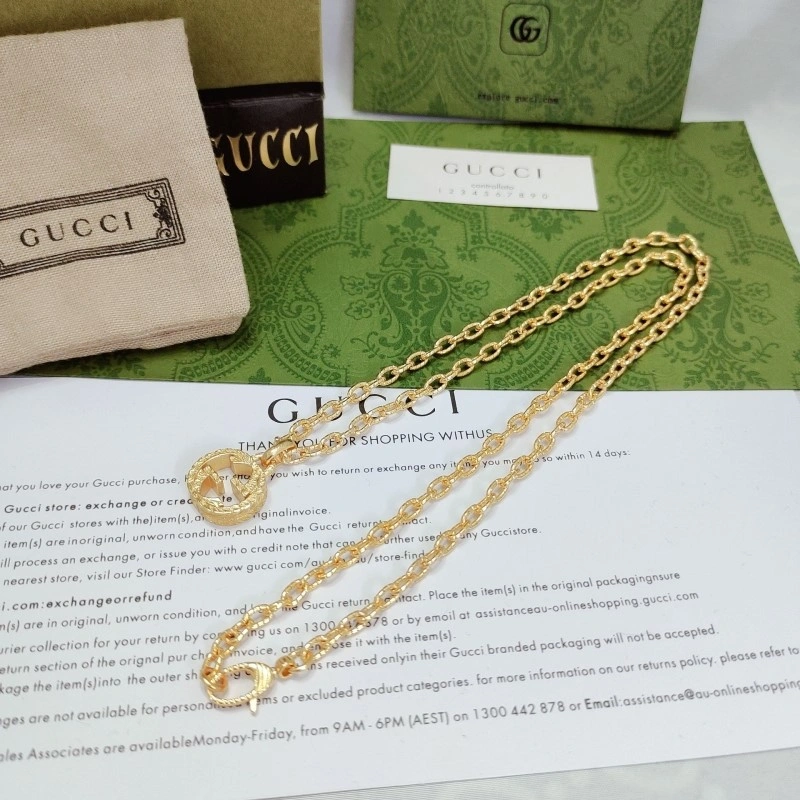 Indistinguishable Gucci Necklaces
