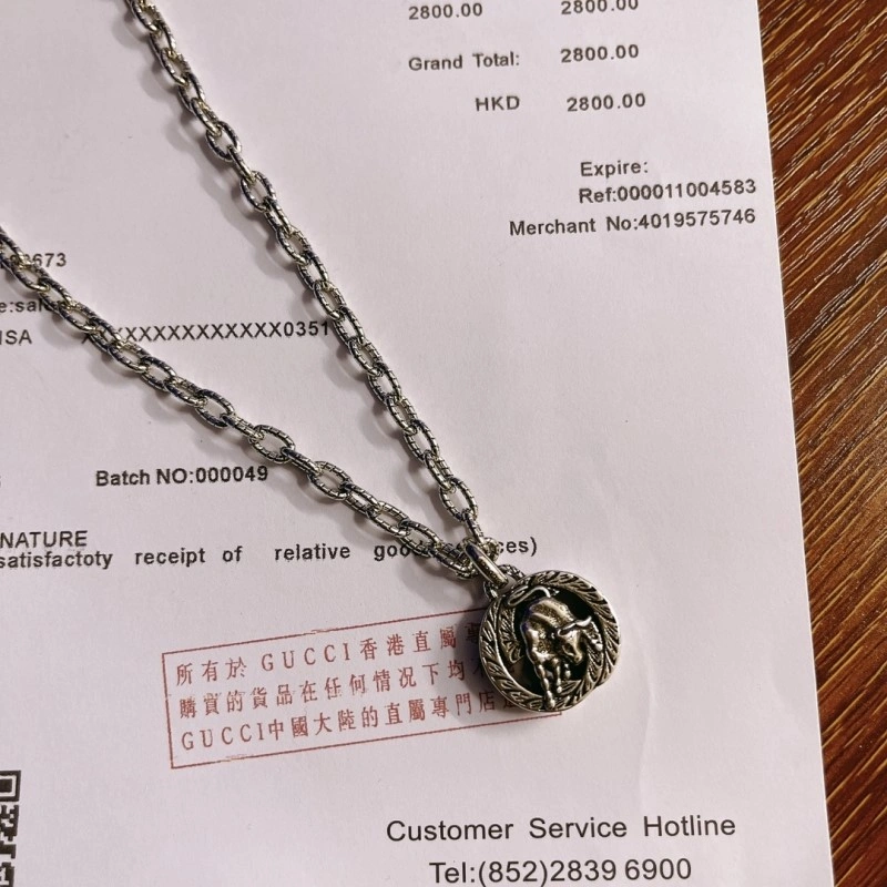 Authentic Gucci Necklaces