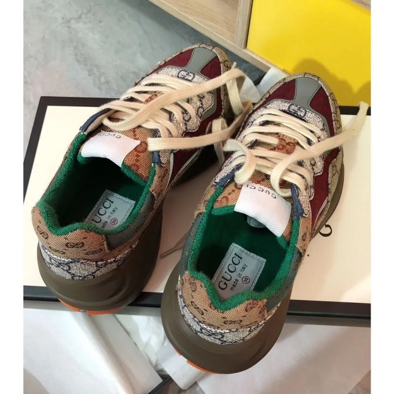 Precise copy Gucci Rhyton Shoes