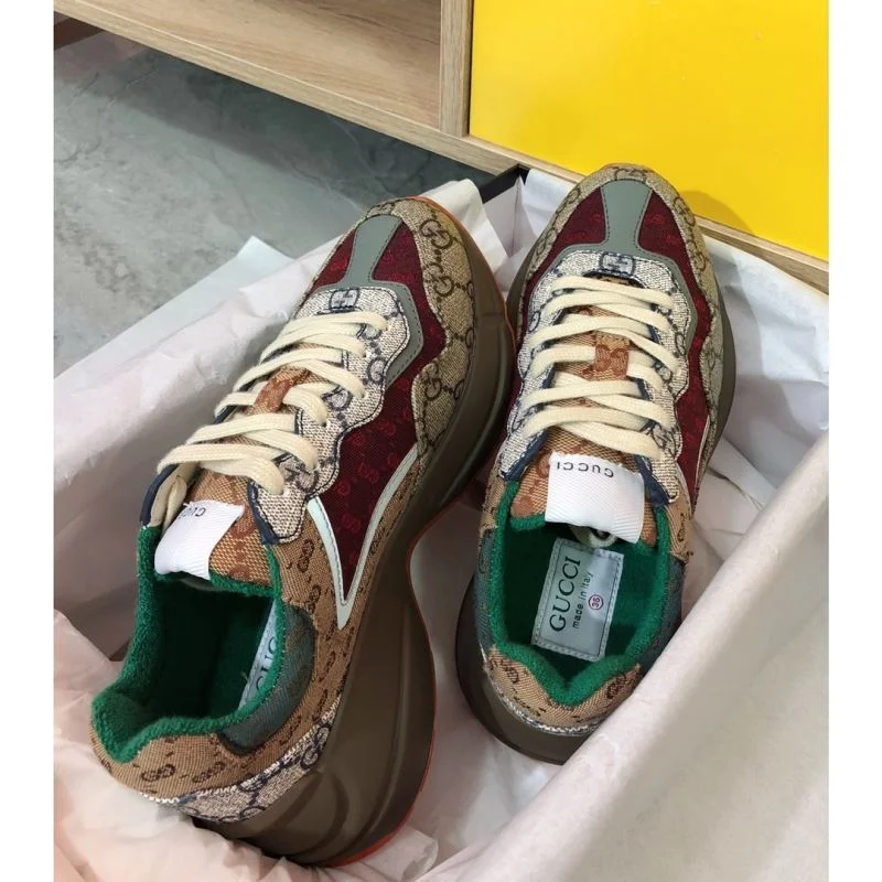 Precise copy Gucci Rhyton Shoes