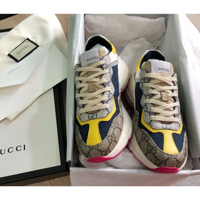 Perfect replica Gucci Rhyton Shoes