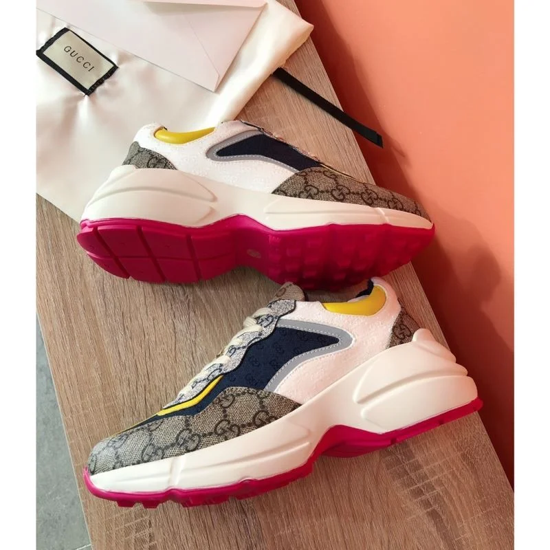 Perfect replica Gucci Rhyton Shoes