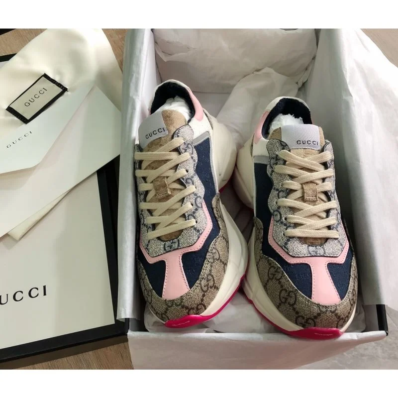 High fidelity Gucci Rhyton Shoes