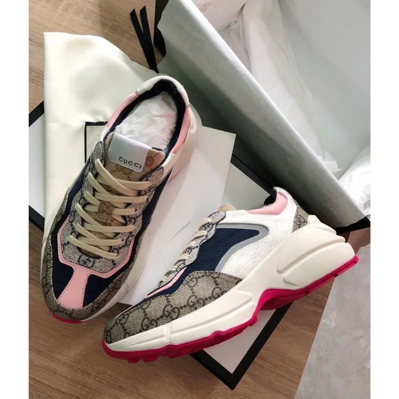 High fidelity Gucci Rhyton Shoes