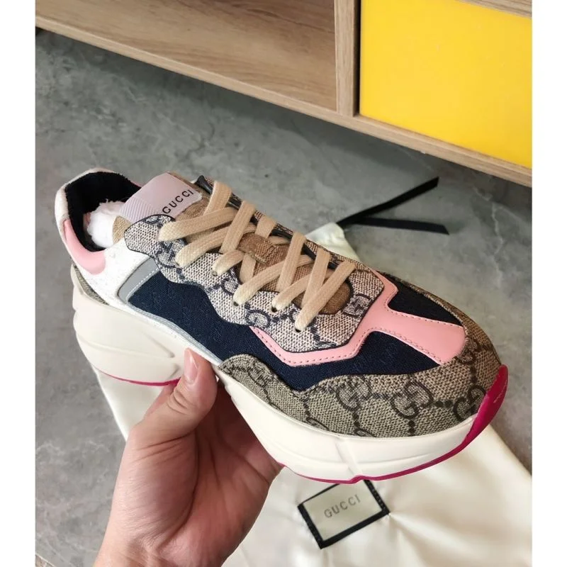 High fidelity Gucci Rhyton Shoes