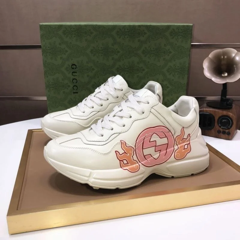 Brand-authenticated Gucci Rhyton Shoes