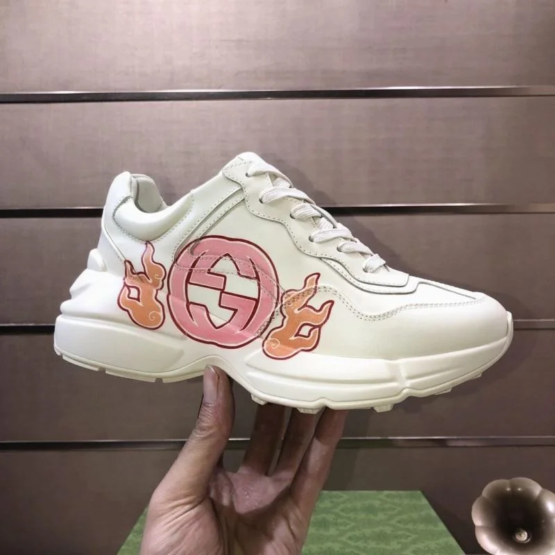 Brand-authenticated Gucci Rhyton Shoes