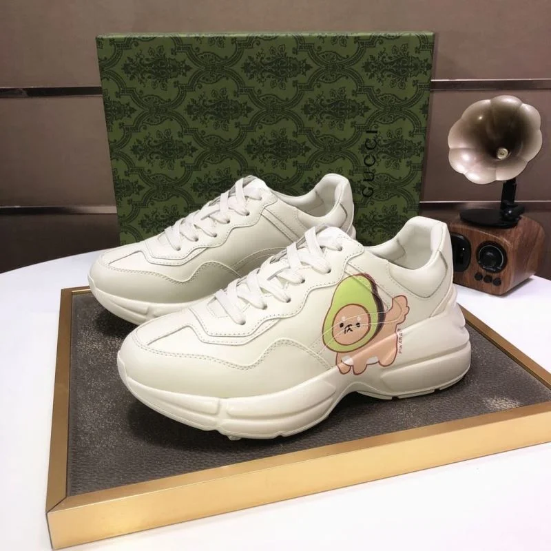 Precise copy Gucci Rhyton Shoes