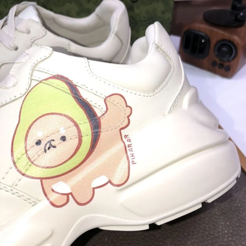 Precise copy Gucci Rhyton Shoes