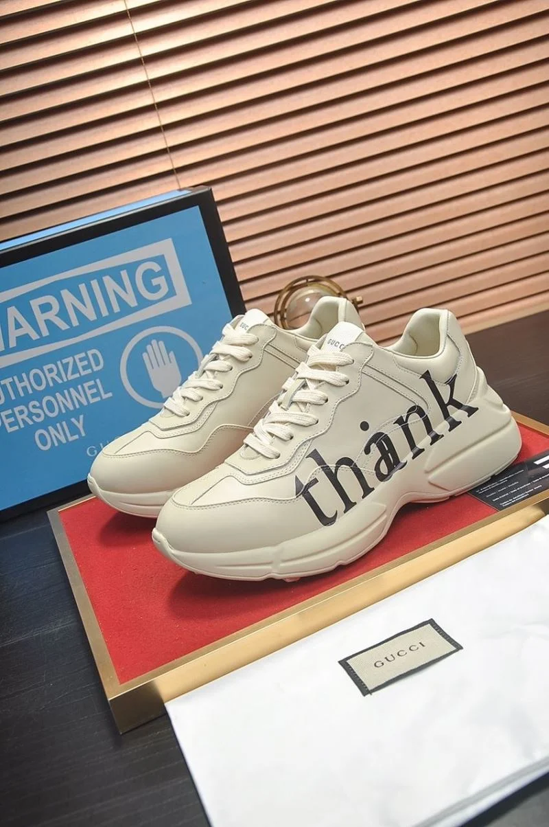 Authentic Gucci Rhyton Shoes
