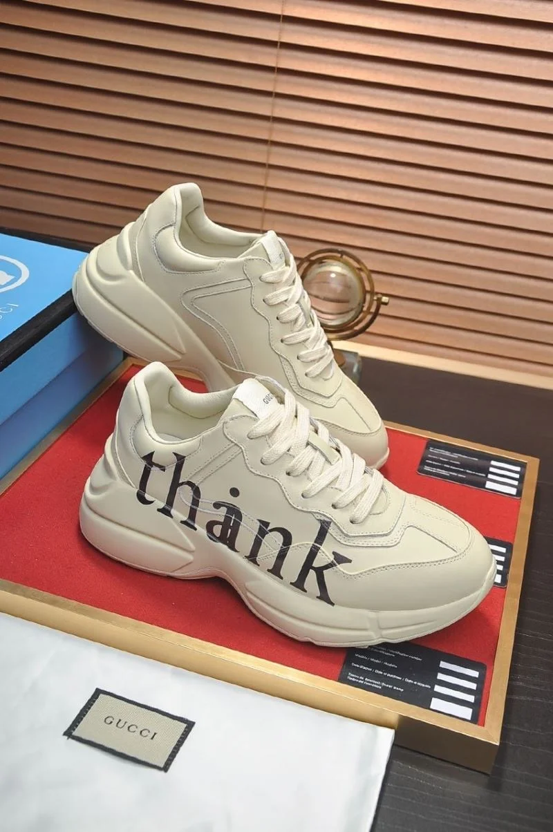 Authentic Gucci Rhyton Shoes