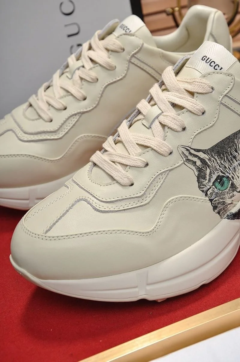 Brand-authenticated Gucci Rhyton Shoes