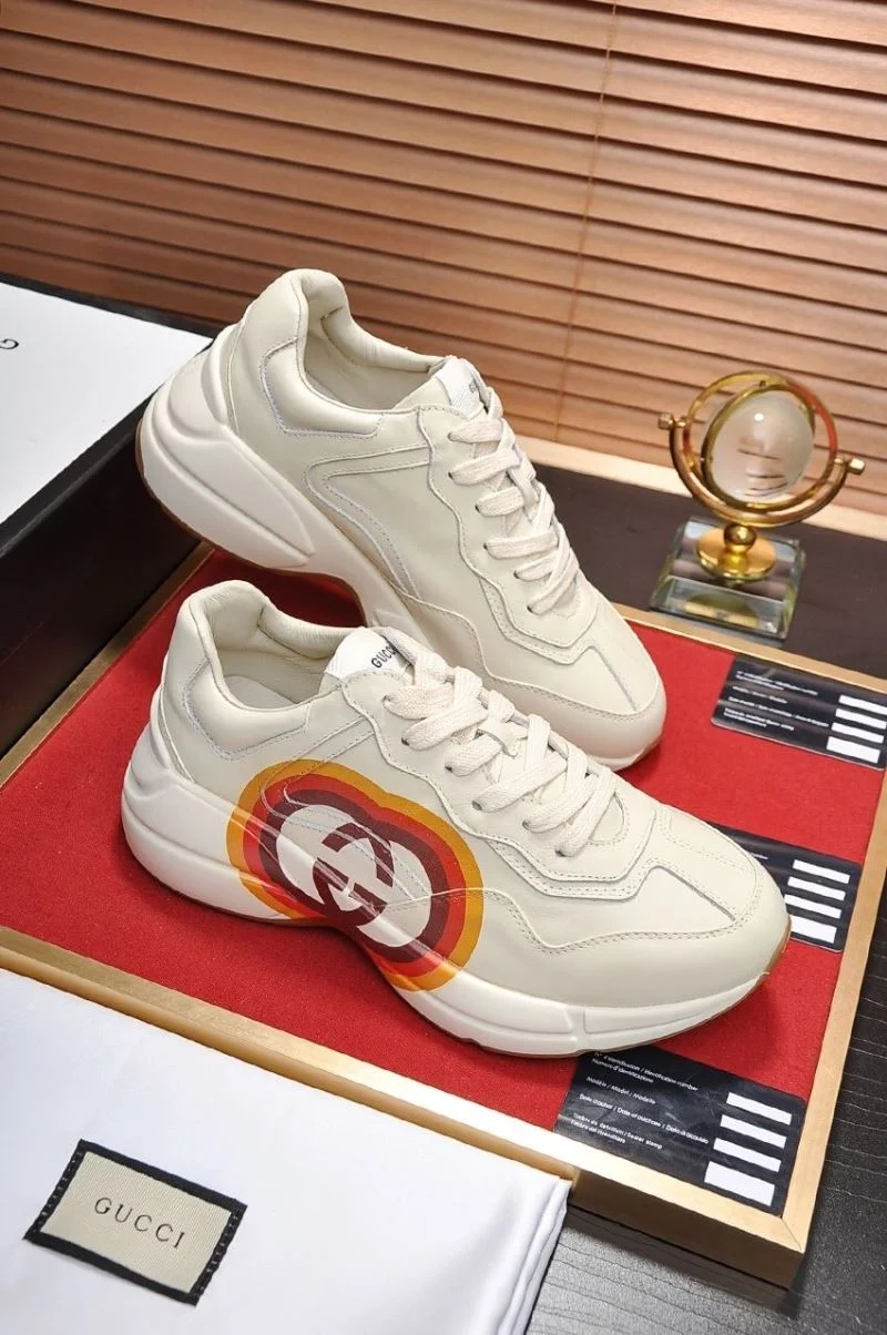 Perfect replica Gucci Rhyton Shoes