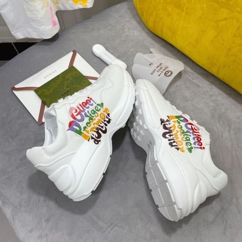 Perfect replica Gucci Rhyton Shoes