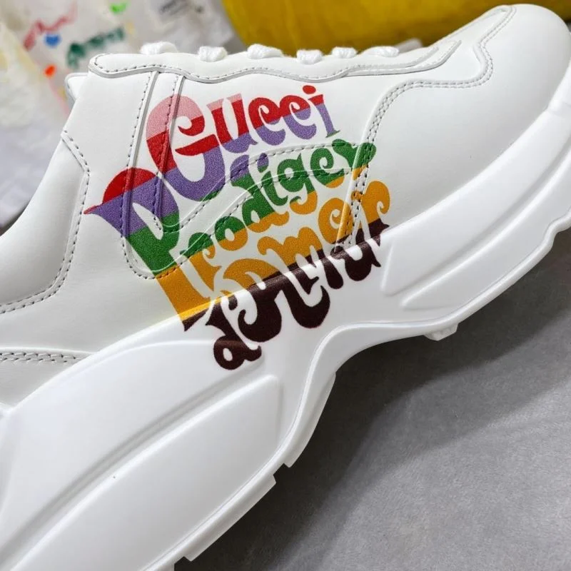 Perfect replica Gucci Rhyton Shoes