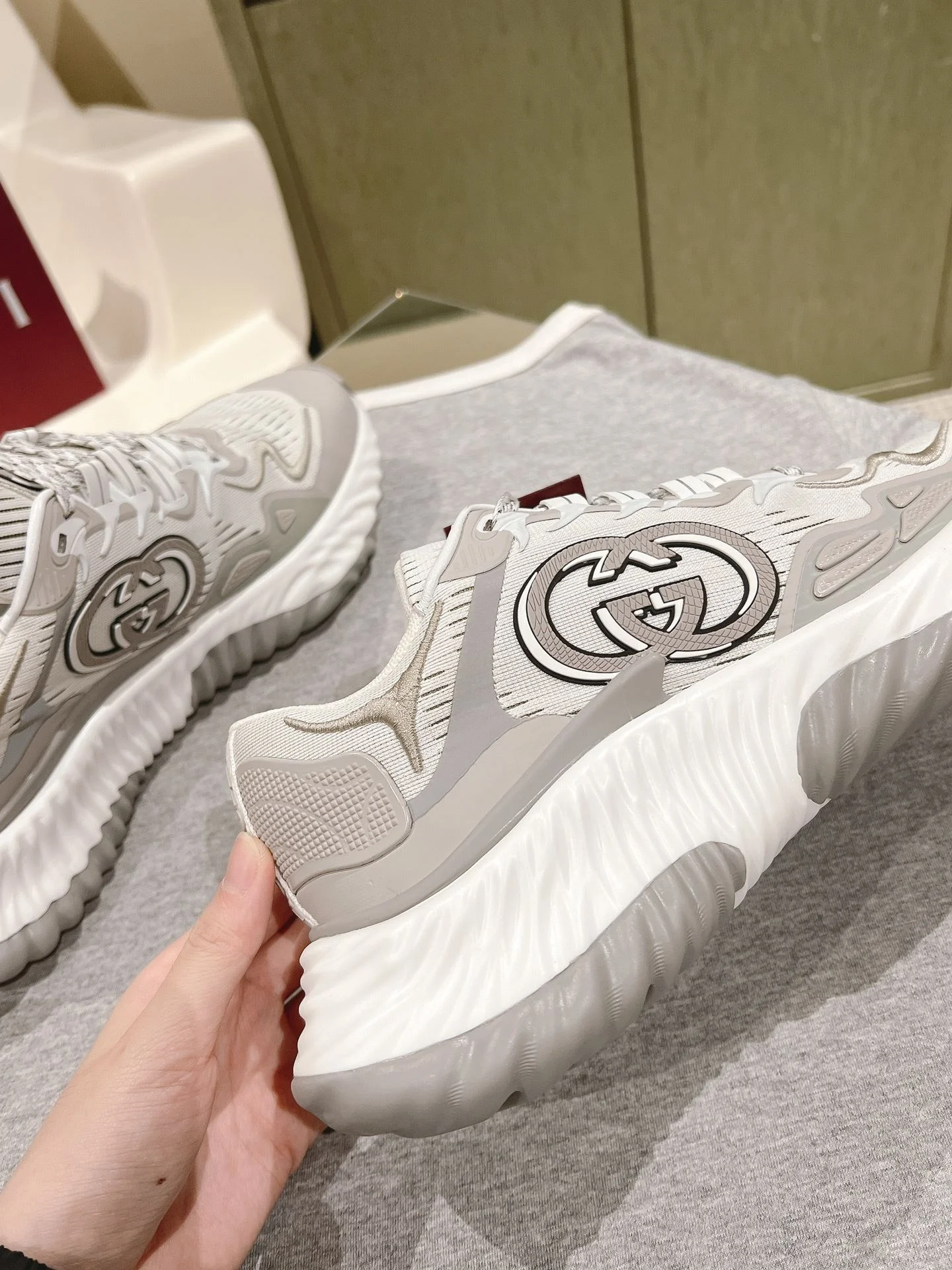 Top match Gucci Rhyton Shoes
