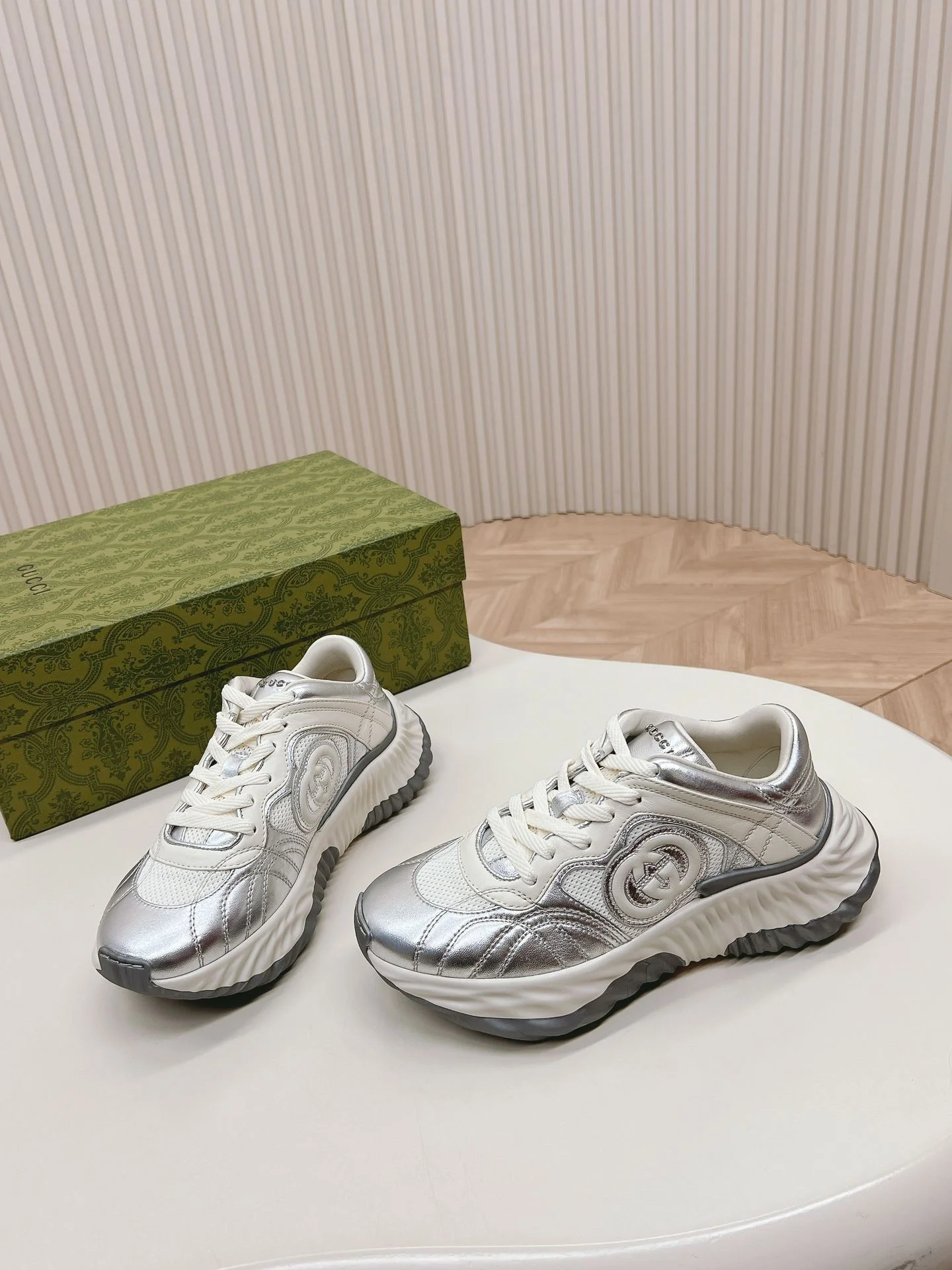 Perfect replica Gucci Rhyton Shoes