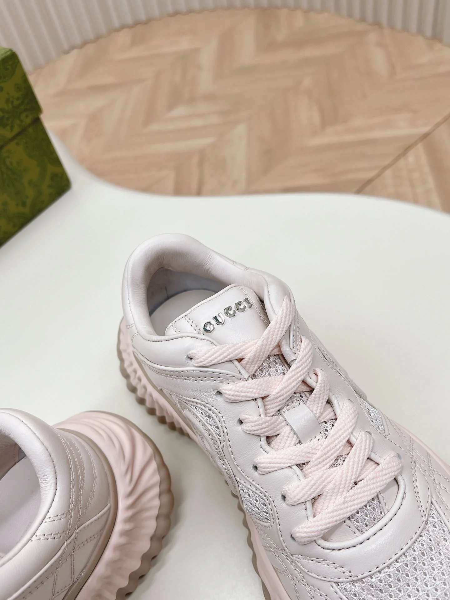 Brand-authenticated Gucci Rhyton Shoes