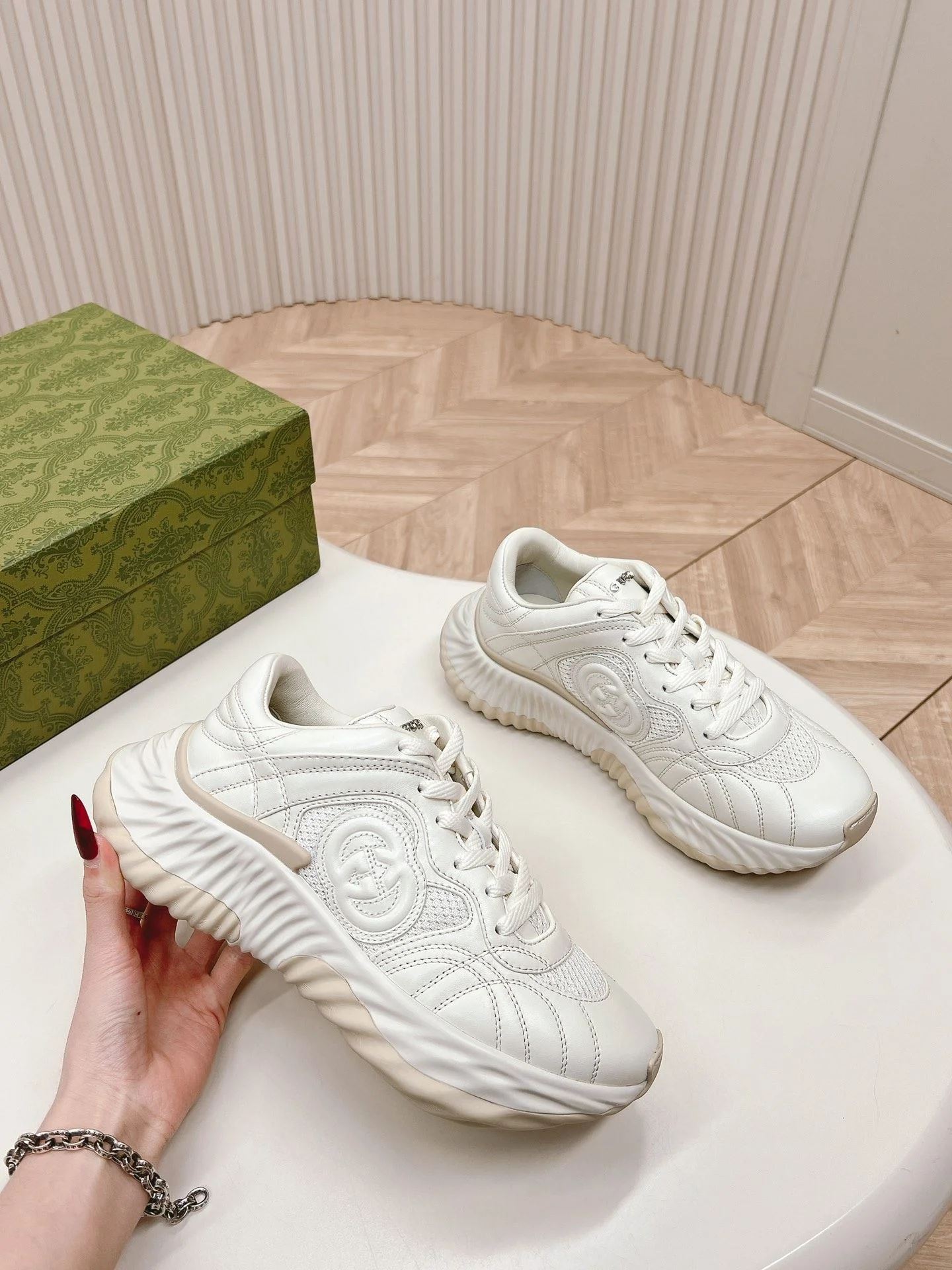 Budget-friendly Gucci Rhyton Shoes