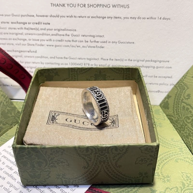 Indistinguishable Gucci Rings