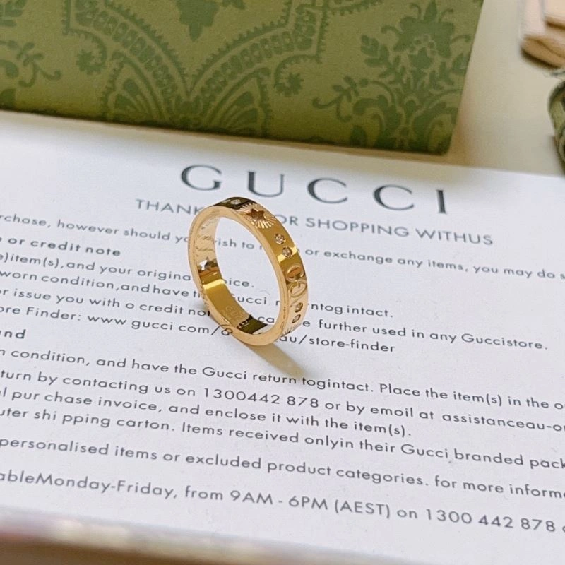 Authentic Gucci Rings