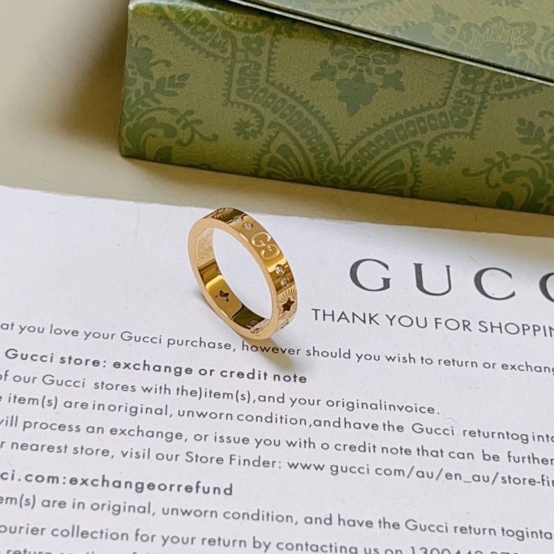 Authentic Gucci Rings