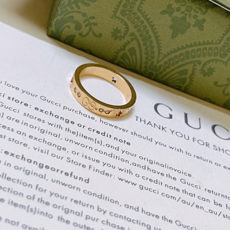 Authentic Gucci Rings