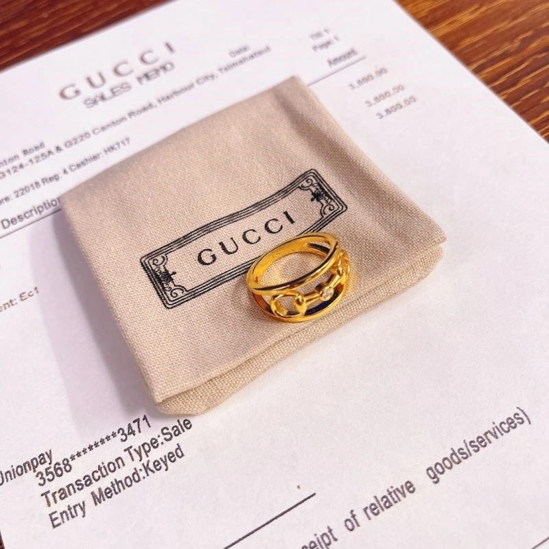 Brand-authenticated Gucci Rings