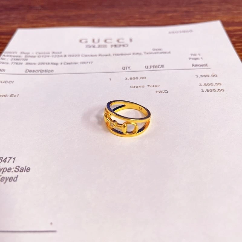 Brand-authenticated Gucci Rings