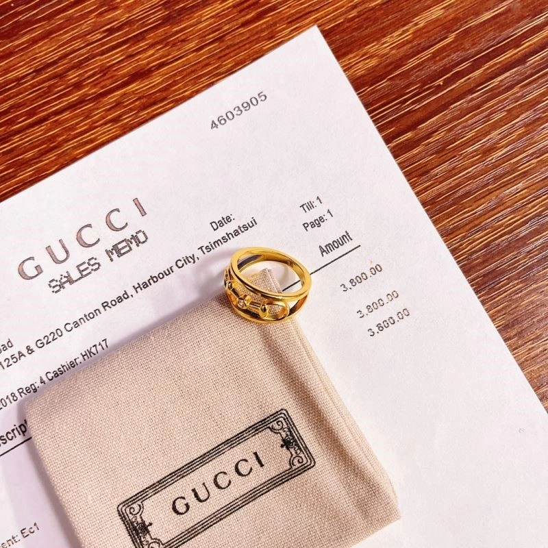 Brand-authenticated Gucci Rings