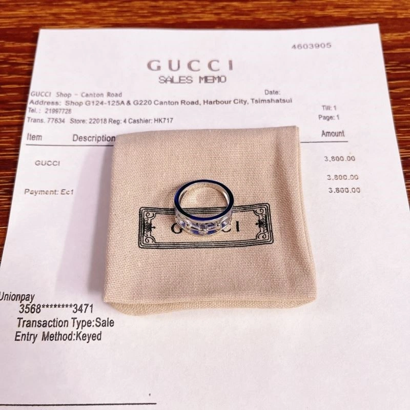 1:1 copy Gucci Rings