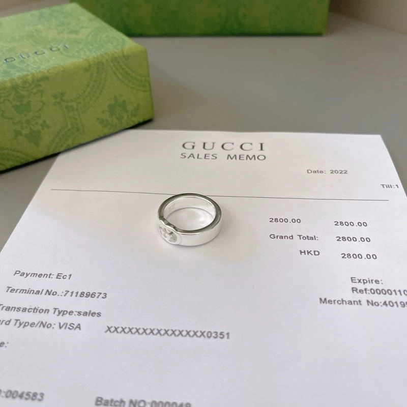 Authentic Gucci Rings