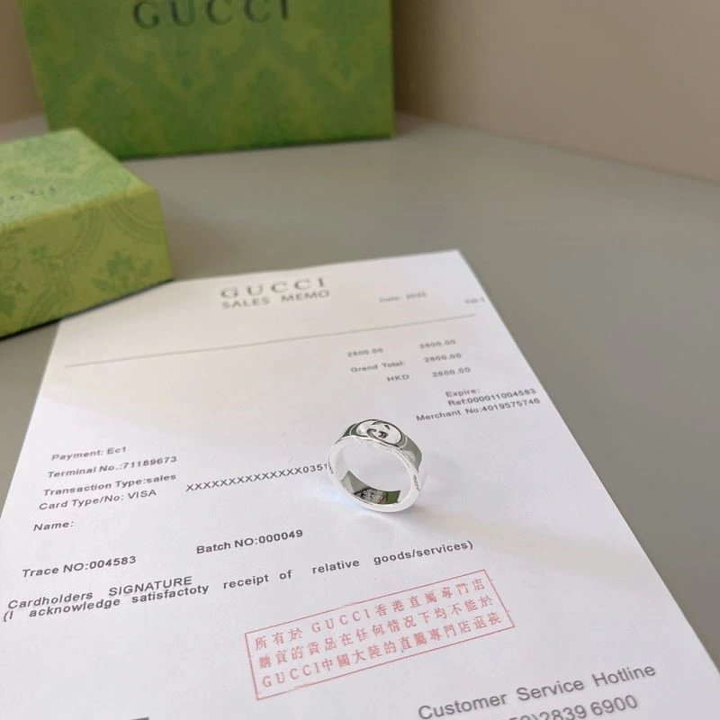 Authentic Gucci Rings